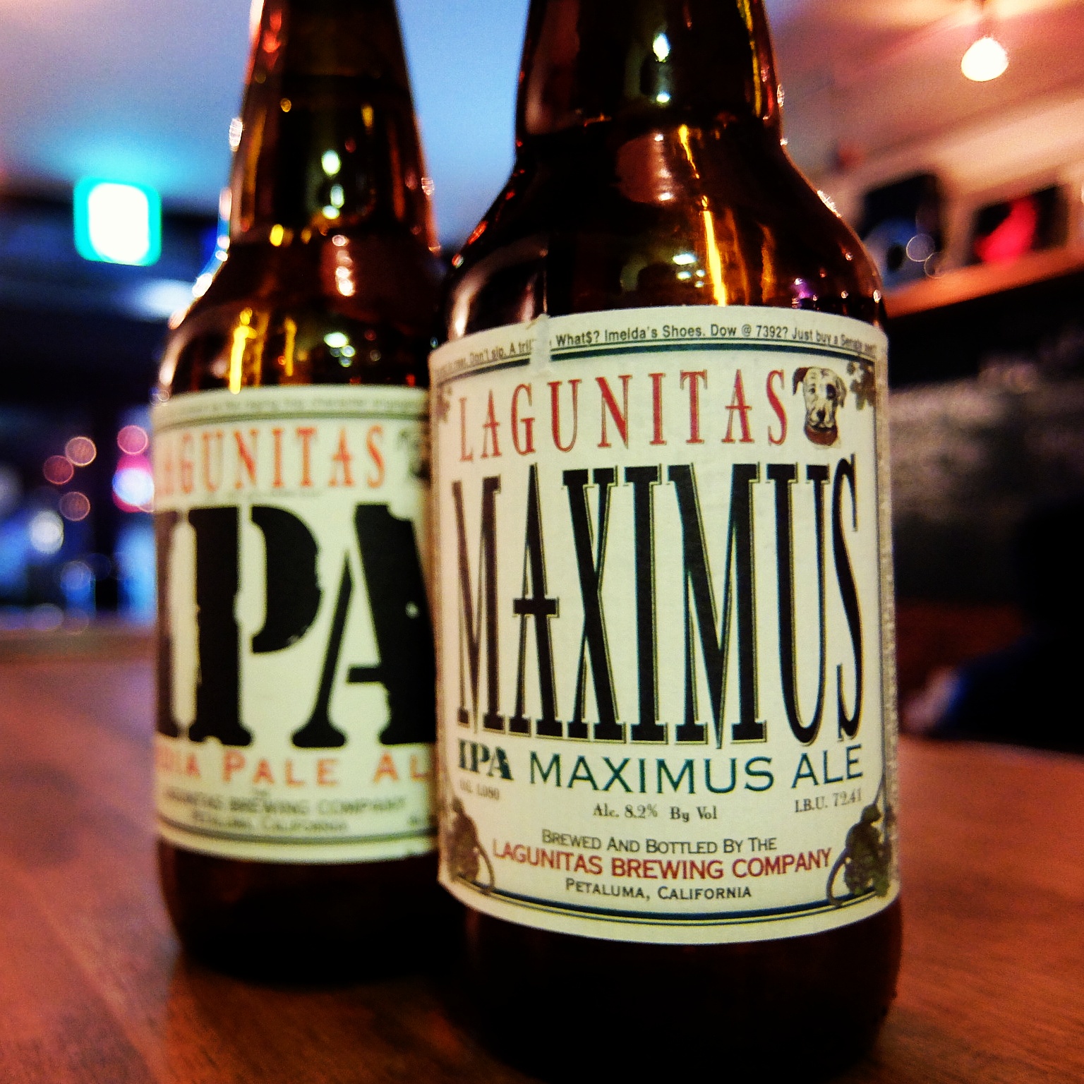LAGUNITAS MAXIMUS（ボトル）入荷！ | WORLD BEER&DINING MIHAMA BASE