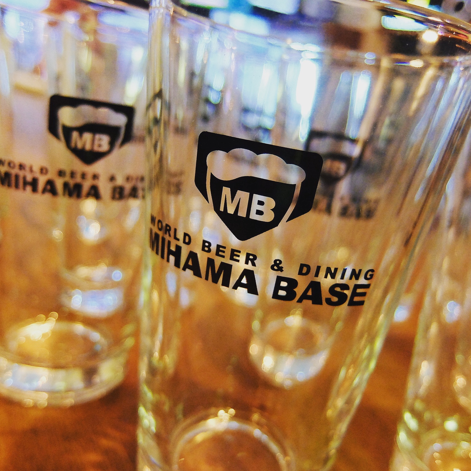 オリジナルグラスが届きました！ | WORLD BEER&DINING MIHAMA BASE