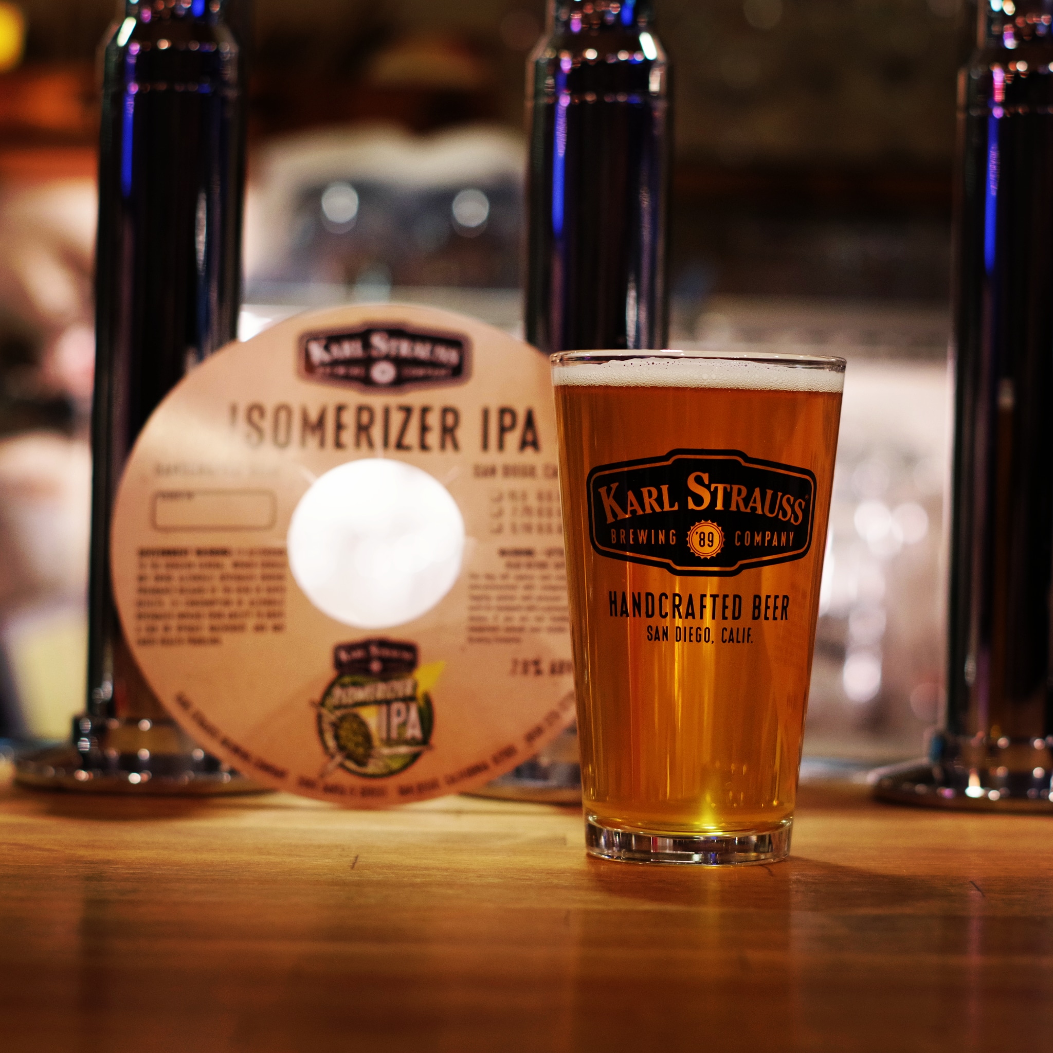 Karl Strauss Isomerizer IPA開栓！！ | WORLD BEER&DINING MIHAMA BASE