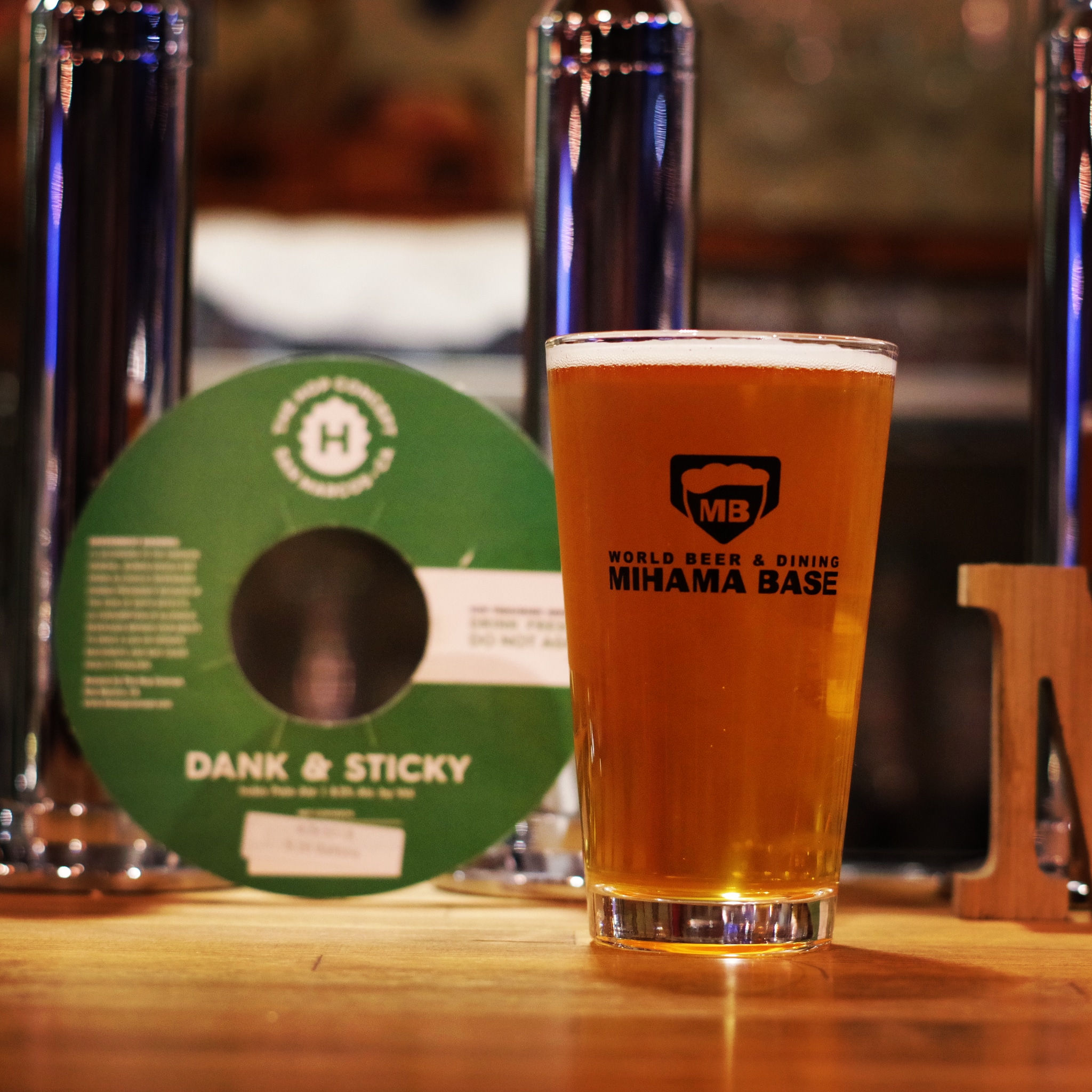 本日レディースデー！The Hop Concept Dank & Sticky開栓！！ | WORLD BEER&DINING MIHAMA BASE